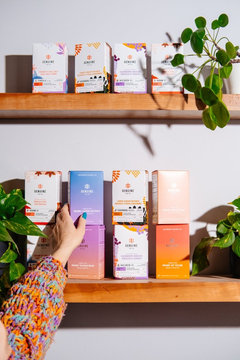 Plant-based Pyramid Tea Bags – Genuine Tea