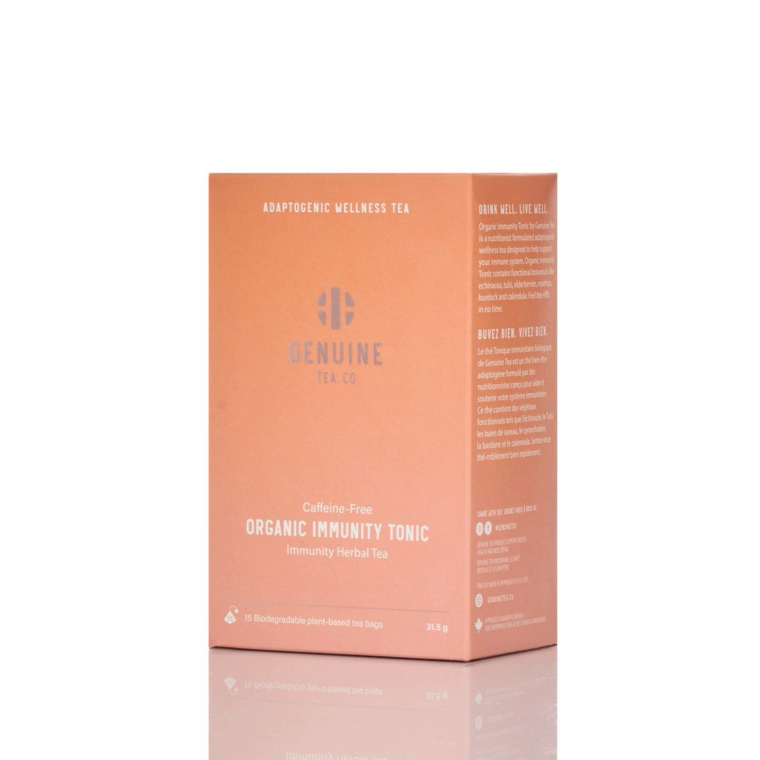 Organic Immunity Tonic Pyramid Tea Bags – Genuine Tea