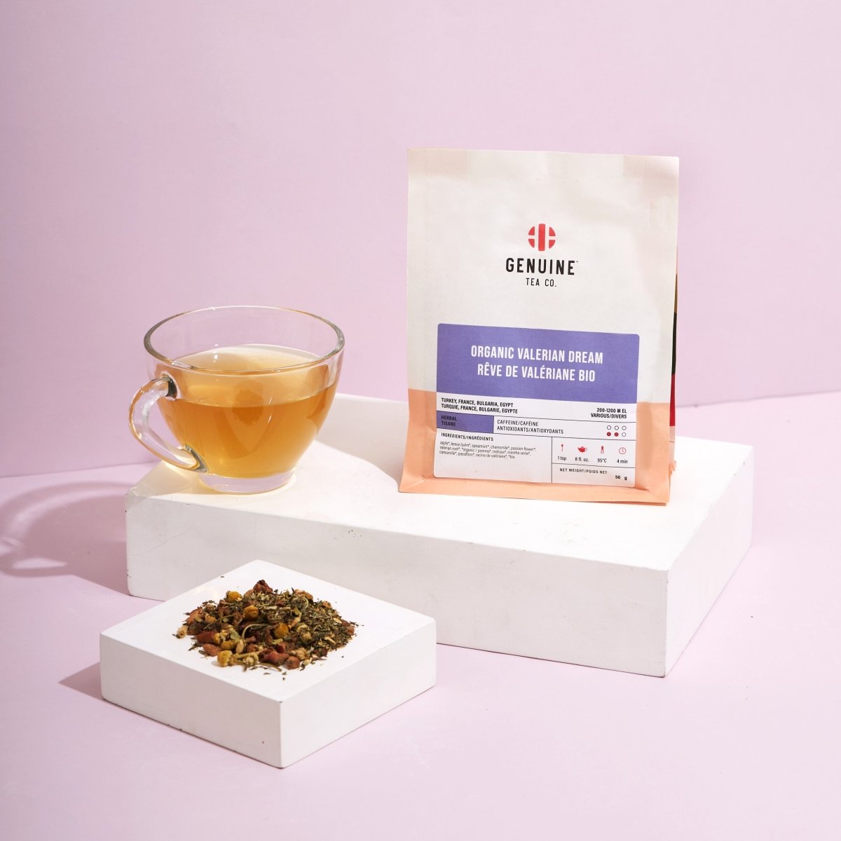 Organic Valerian Dream Sleep Tea - Herbal Tea – Genuine Tea